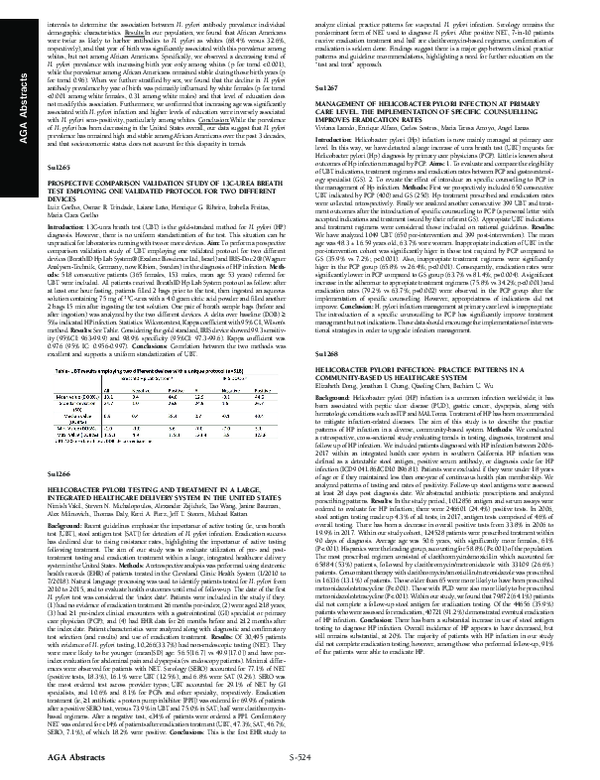 (PDF) Su1265 – Prospective Comparison Validation Study of 13C-Urea ...