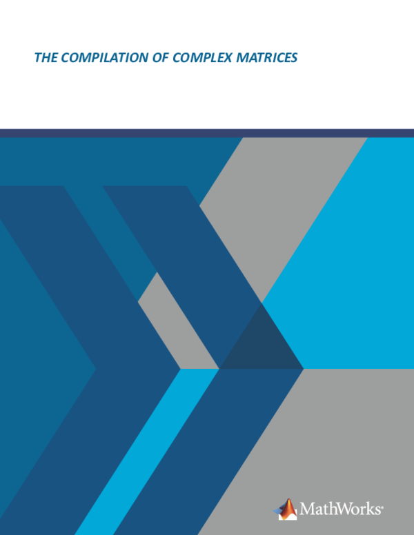 (PDF) THE COMPILATION OF COMPLEX MATRICES