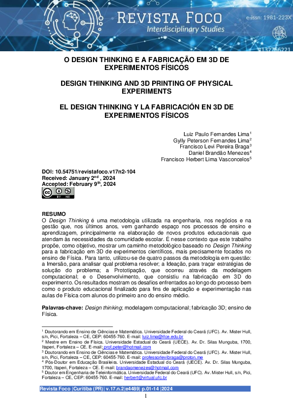 (PDF) DESIGN THINKING AND 3D PRINTING OF PHYSICAL EXPERIMENTS