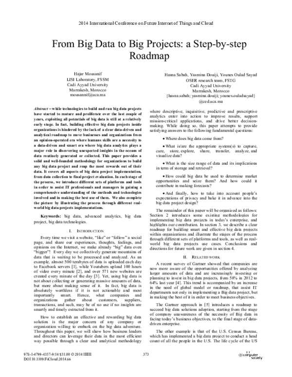 (PDF) From Big Data to Big Projects: A Step-by-Step Roadmap | younes oulad sayad - Academia.edu