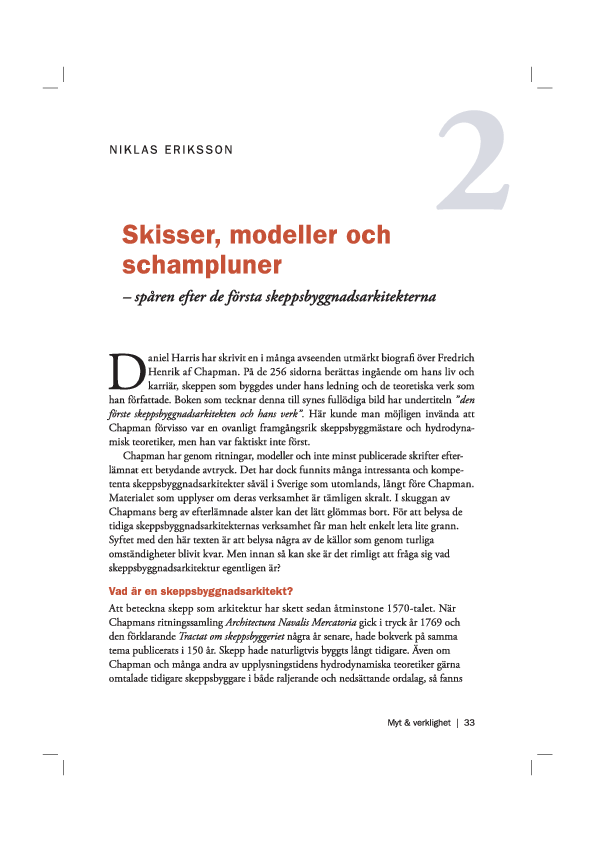 (PDF) Eriksson, N. 2020. Skisser, modeller och schampluner: spåren ...