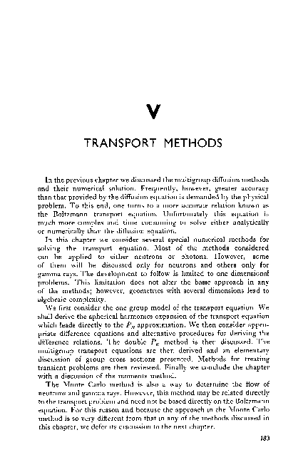 (PDF) The Transport Methods