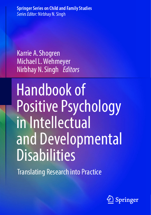 (PDF) Handbook of Positive Psychology in Intellectual and Developmental ...