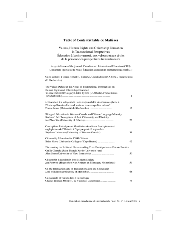 (PDF) Editorial Comment and Front Matter