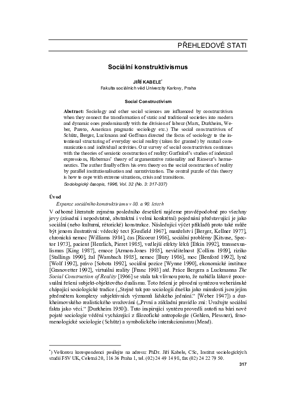 (PDF) Social Constructivism