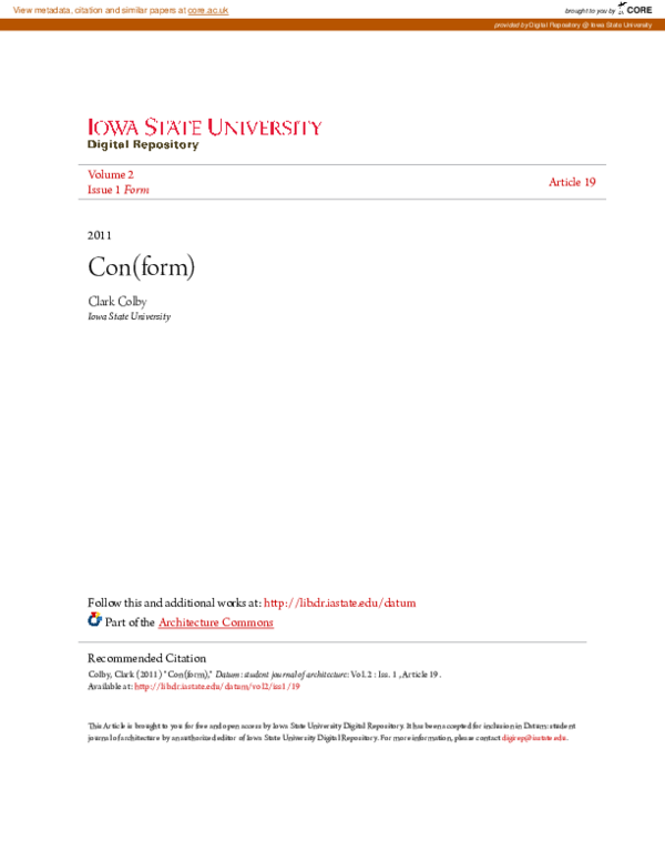 (PDF) Con(form)