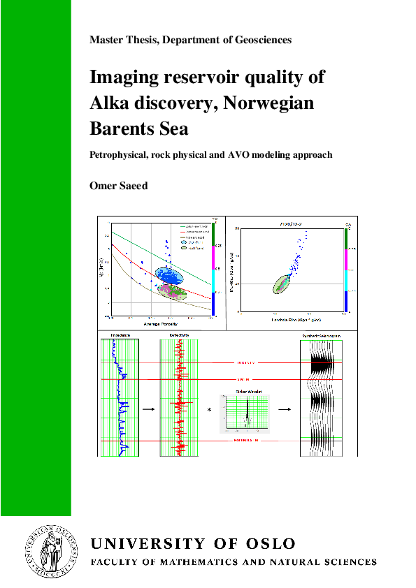 (PDF) Imaging reservoir quality of Alka discovery, Norwegian Barents ...