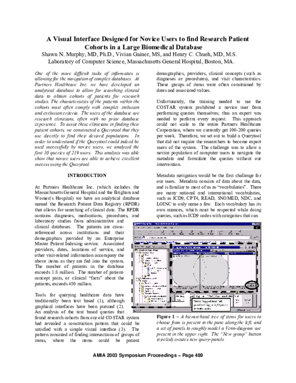 (PDF) A visual interface designed for novice users to find research ...