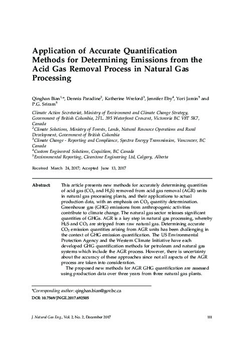 (PDF) Application of Accurate Quantification Methods for Determining ...