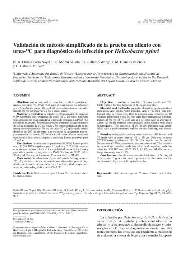 (PDF) Validación de método simplificado de la prueba en aliento con ...