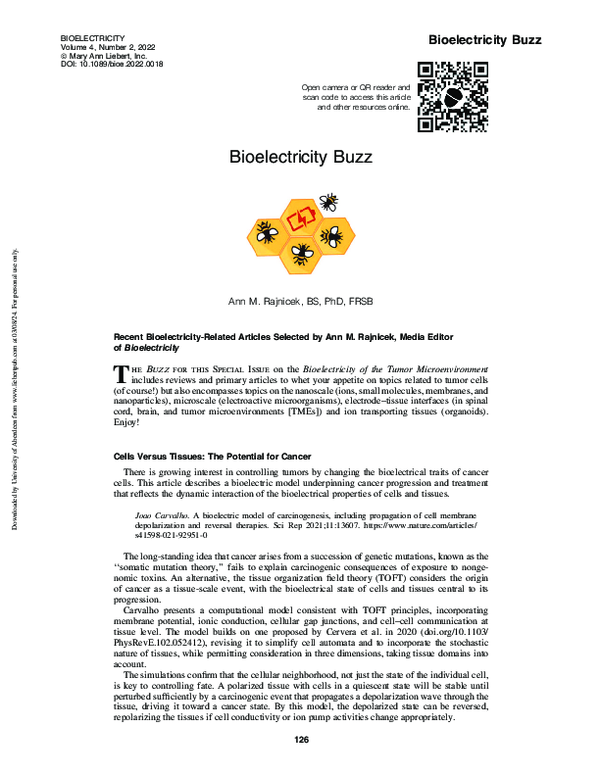 (PDF) Bioelectricity Buzz