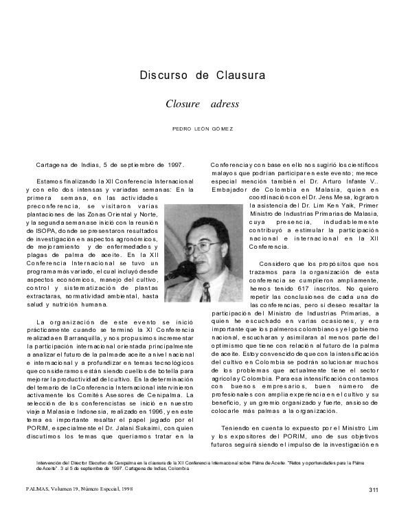 (PDF) Discurso de Clausura