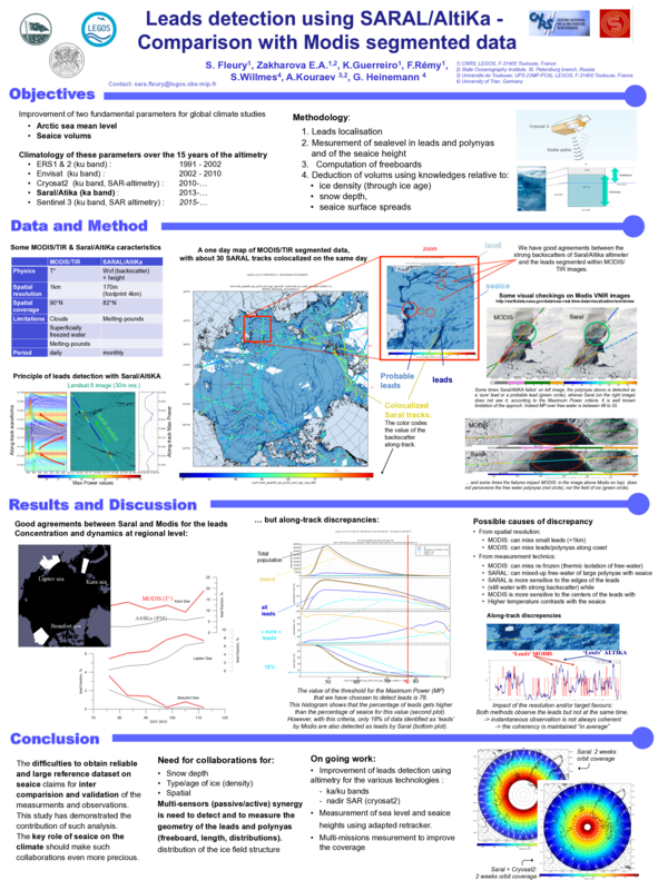 (PDF) Leads detection using SARAL/AltiKa - comparison with segmented ...