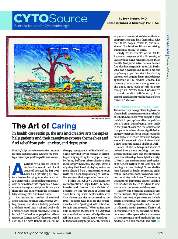 (PDF) The art of caring | Bryn Nelson - Academia.edu