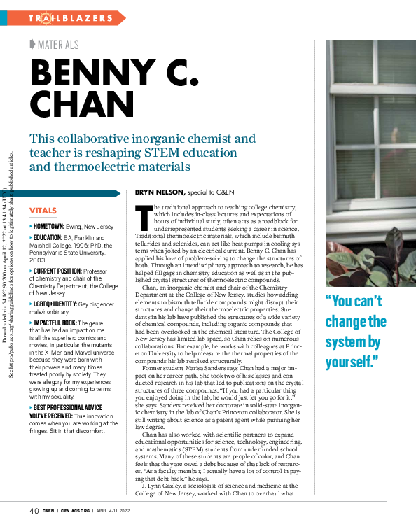 (PDF) Benny C. Chan