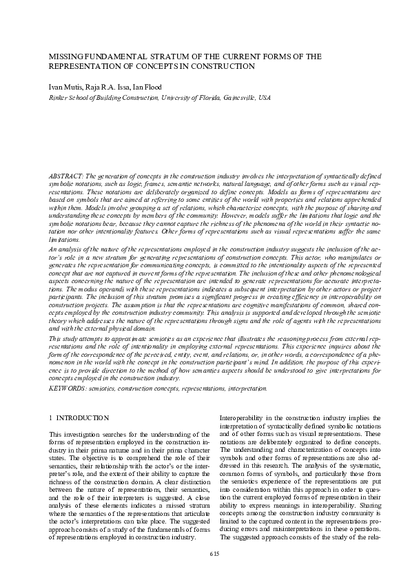 (PDF) Missing fundamental stratum of the current forms of the ...