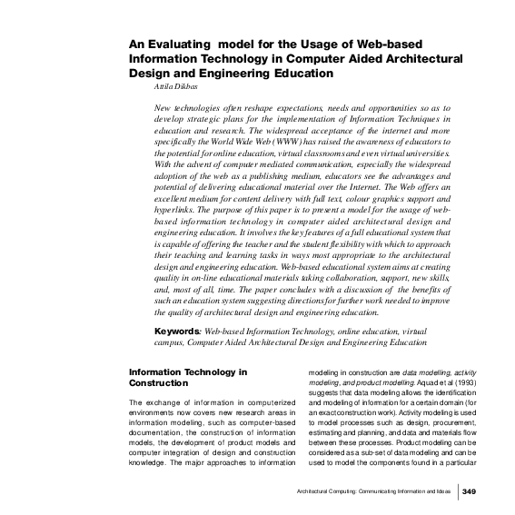 (PDF) An Evaluating Model for the Usage of Web-based Information ...