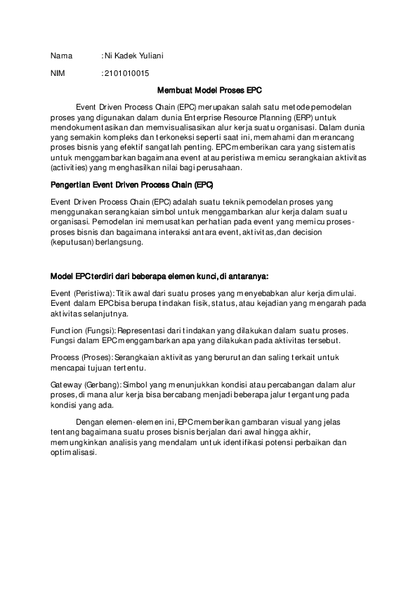 (PDF) Model EPC pada ERP | Kadek Yuliani - Academia.edu