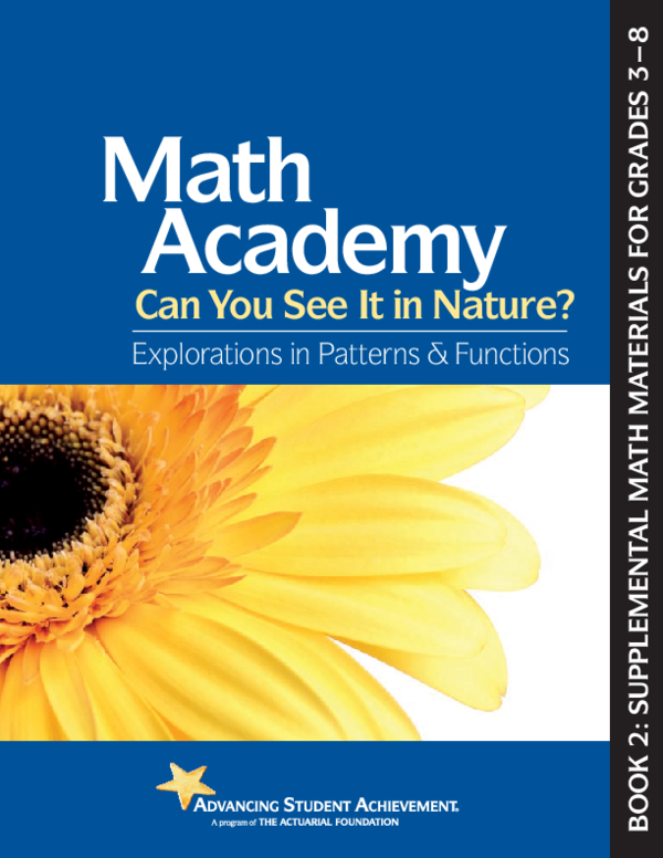(PDF) Math Academy: Can You See It in Nature? Explorations in Patterns ...
