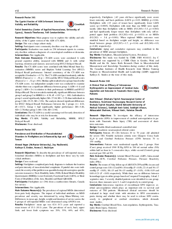 (PDF) The Cypriot Version of AD8 Informant Interview: Validity and ...