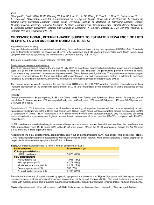 (PDF) Cross-sectional, internet-based survey to estimate prevalence of ...