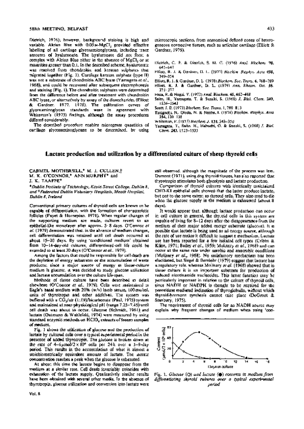 (PDF) Lactate production and utilization by a differentiated culture of ...