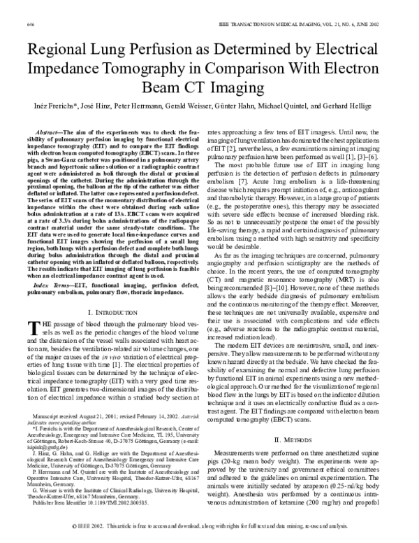 (PDF) Regional lung perfusion as determined by electrical impedance tomography in comparison ...
