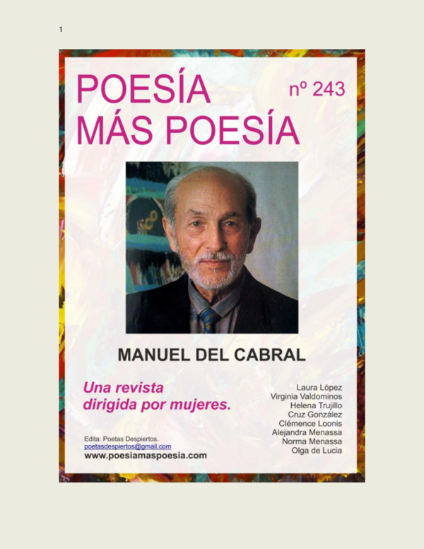 (PDF) MANUEL DEL CABRAL | Laura López Psicoanalista - Academia.edu