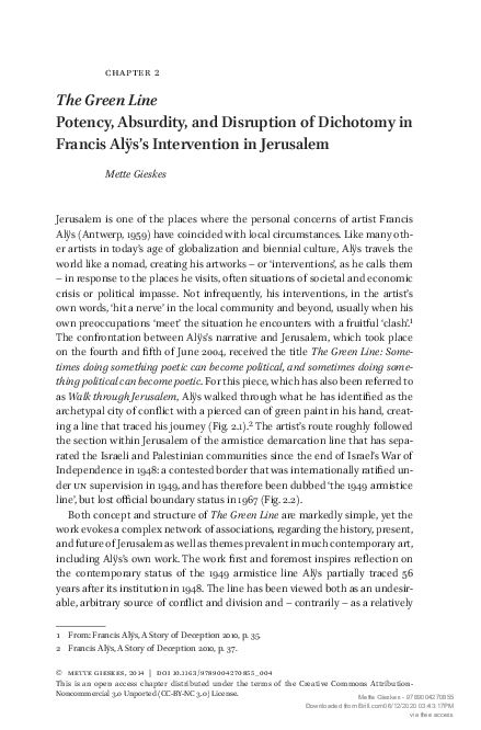 (PDF) 2 The Green Line