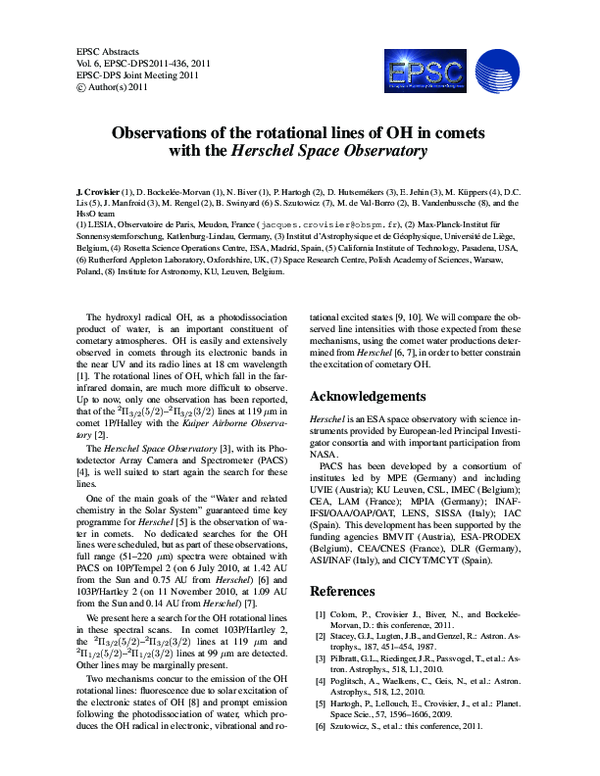 (PDF) Herschel Space Observatory