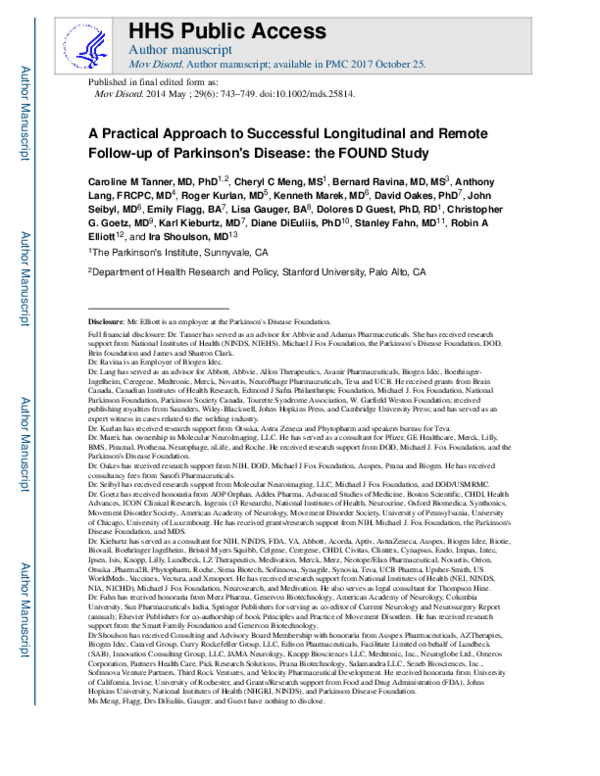 (PDF) A practical approach to remote longitudinal follow-up of ...