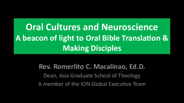 (PPT) Oral Culture & Neuroscience - handouts