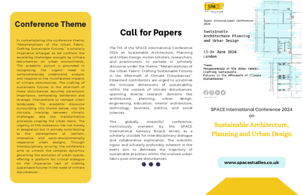 (PDF) Call for Papers: SPACE International Conference 2024 on ...