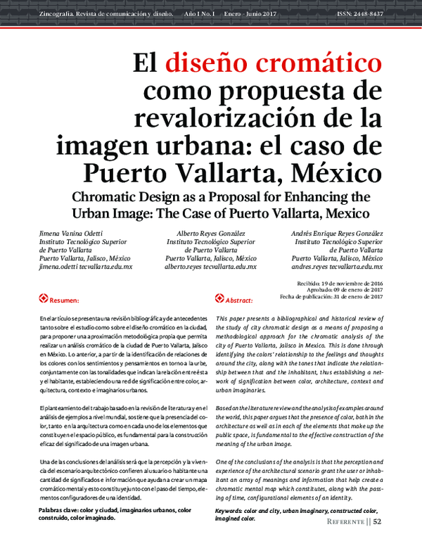 (PDF) El diseño cromático como propuesta de revalorización de la imagen ...