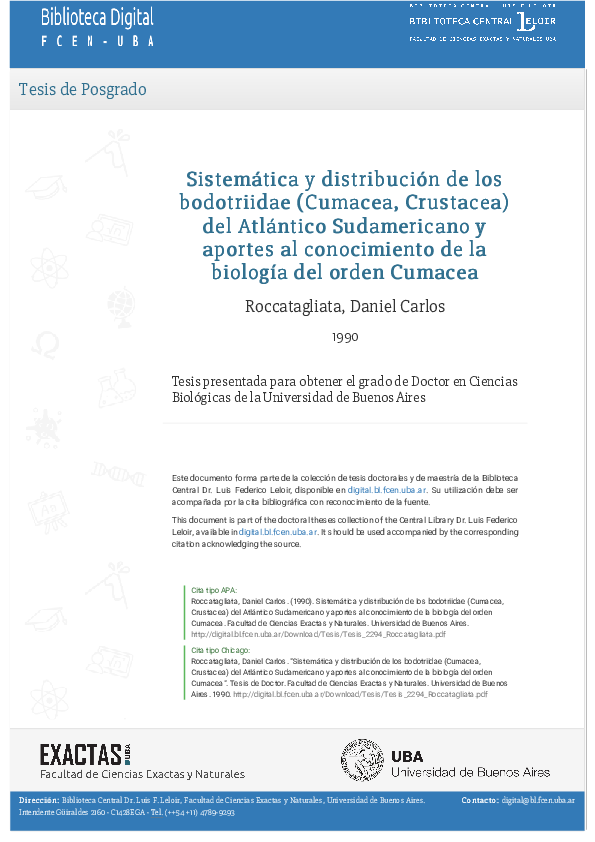 (PDF) Sistemática y distribución de los bodotriidae (Cumacea, Crustacea ...