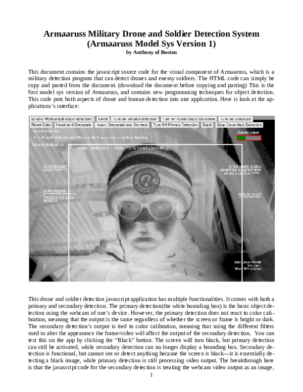 (DOC) Simple JavaScript code that could help soldiers and civilians ...