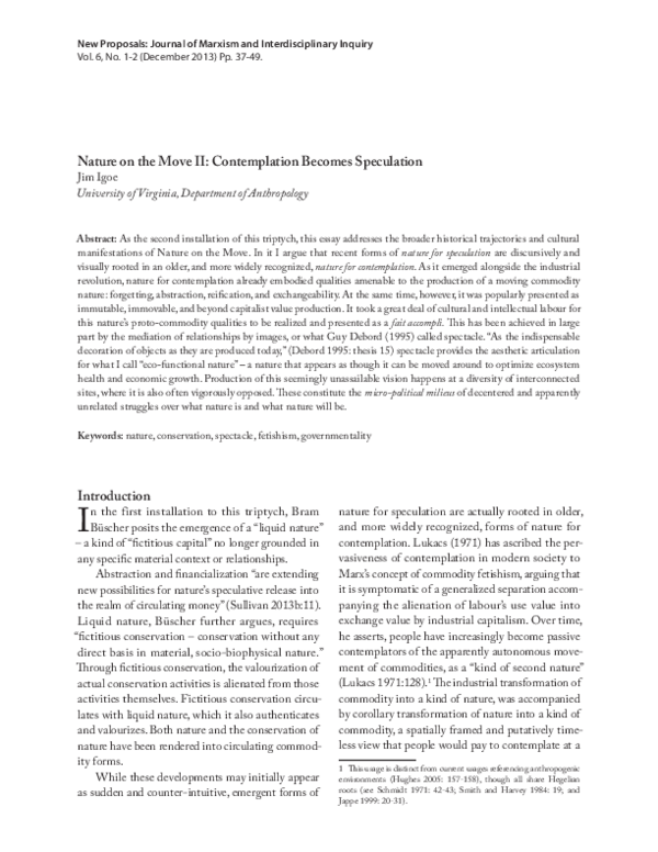 (PDF) Nature on the Move II | Jim Igoe - Academia.edu