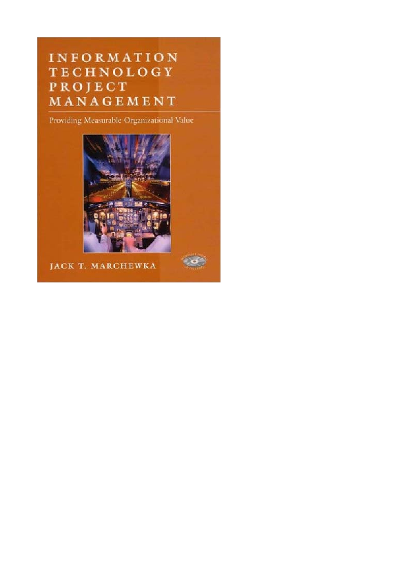 (PDF) Information Technology Project Management