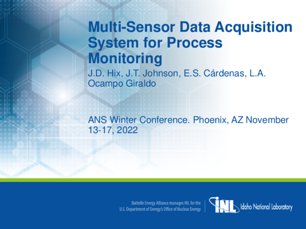 (PDF) Multi-Sensor Data Acquisition System for Process Monitoring