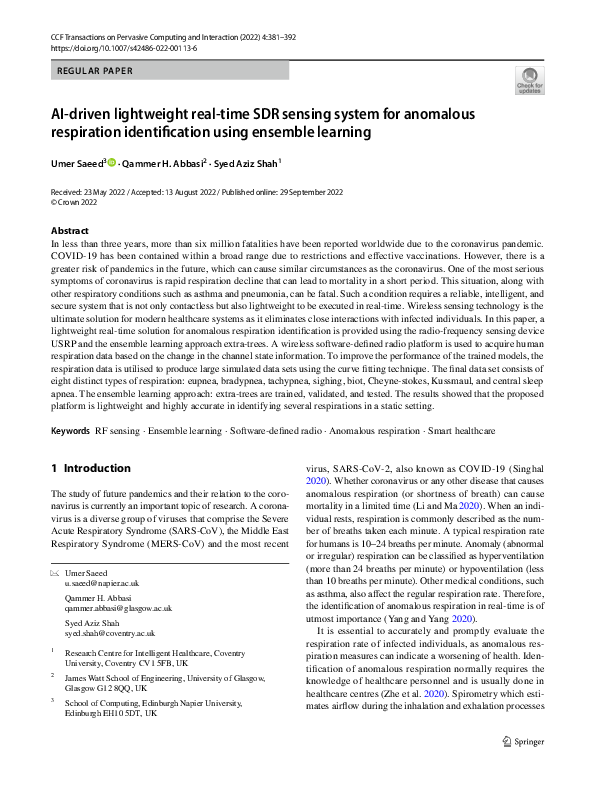 (PDF) AI-driven lightweight real-time SDR sensing system for anomalous ...