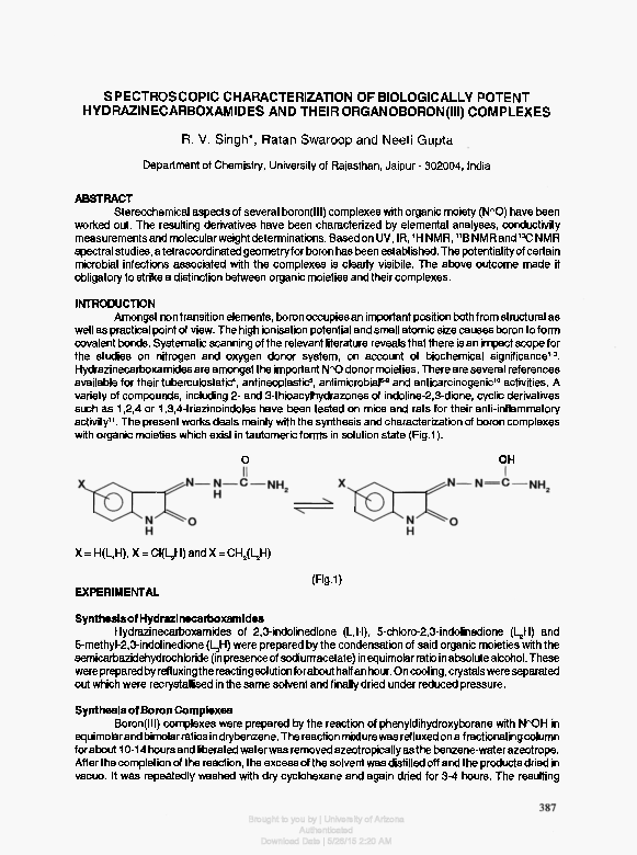 Pdf Spectroscopic Characterization Of Biological Agents Using Ftir