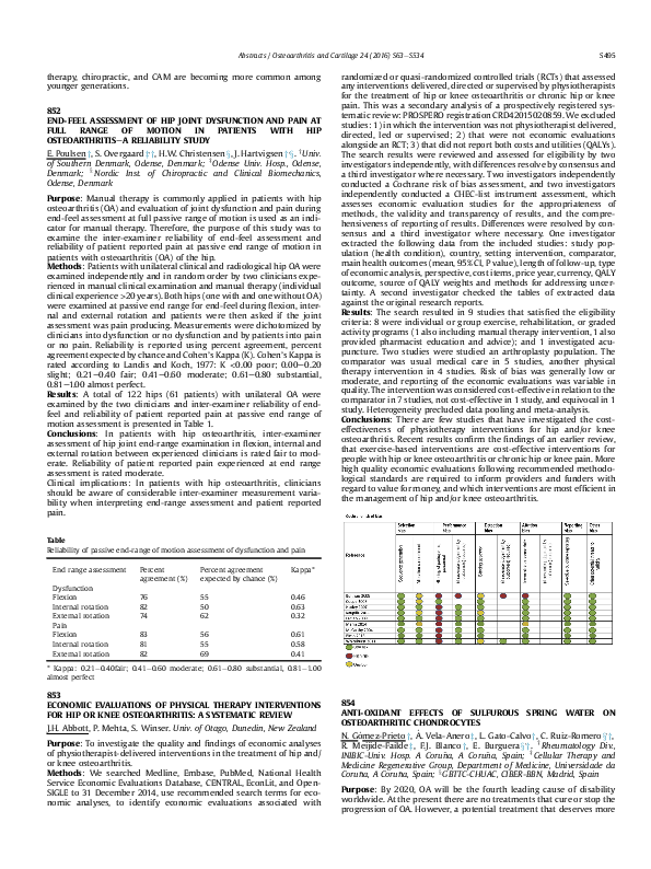 (PDF) End-feel assessment of hip joint dysfunction and pain at full ...