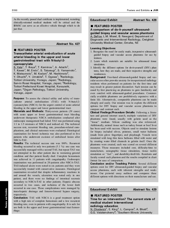 (PDF) FEATURED POSTER Time for an intervention? The current state of ...