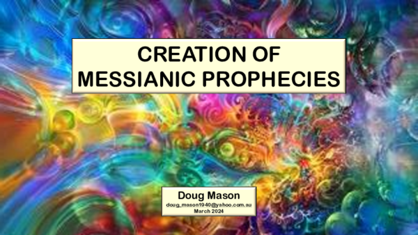 (PDF) CREATION OF MESSIANIC PROPHECIES