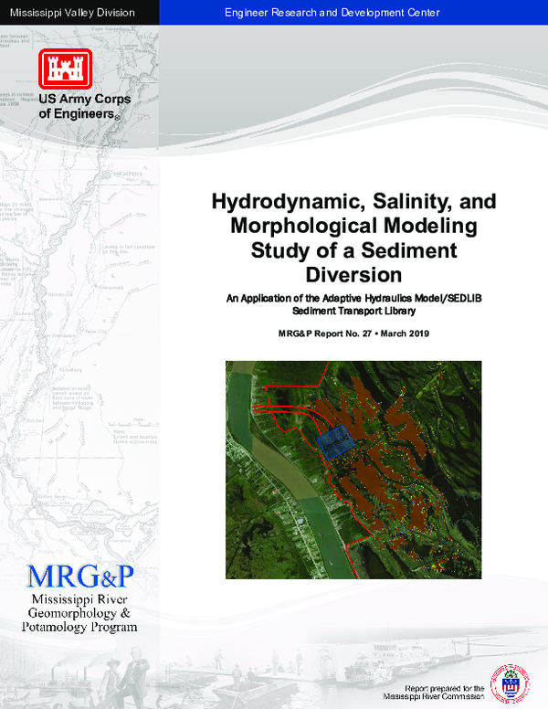 (PDF) Hydrodynamic, salinity, and morphological modeling study of a sediment diversion : an ...