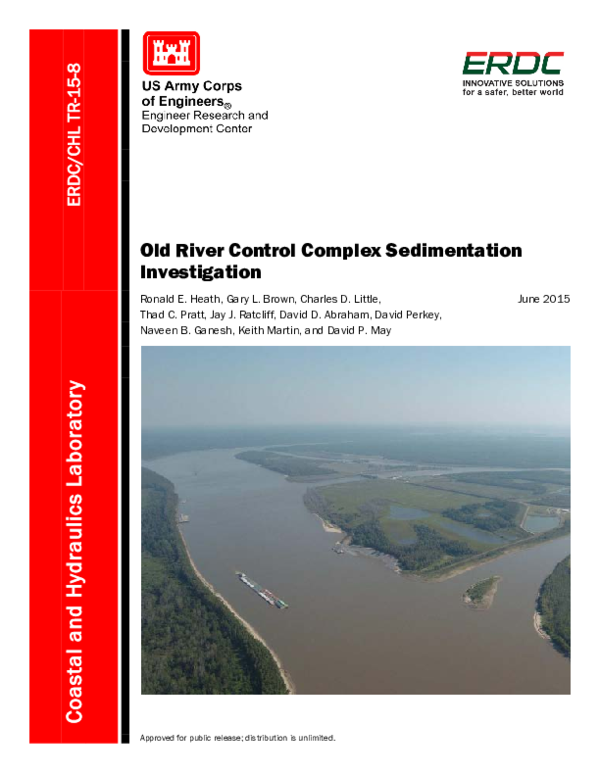 (PDF) Old River Control Complex sedimentation investigation