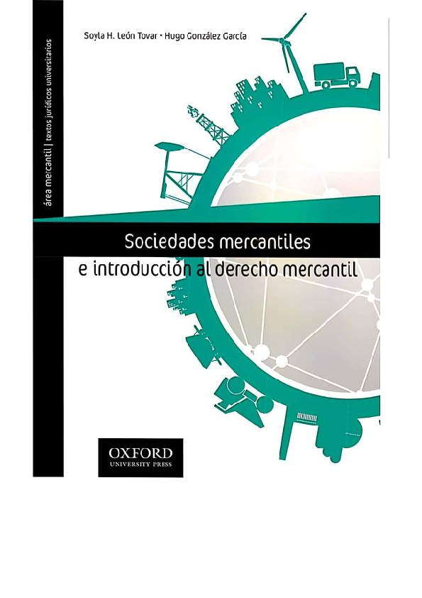 (PDF) Sociedades Mercantiles e Introduccion al Derecho Mercantil