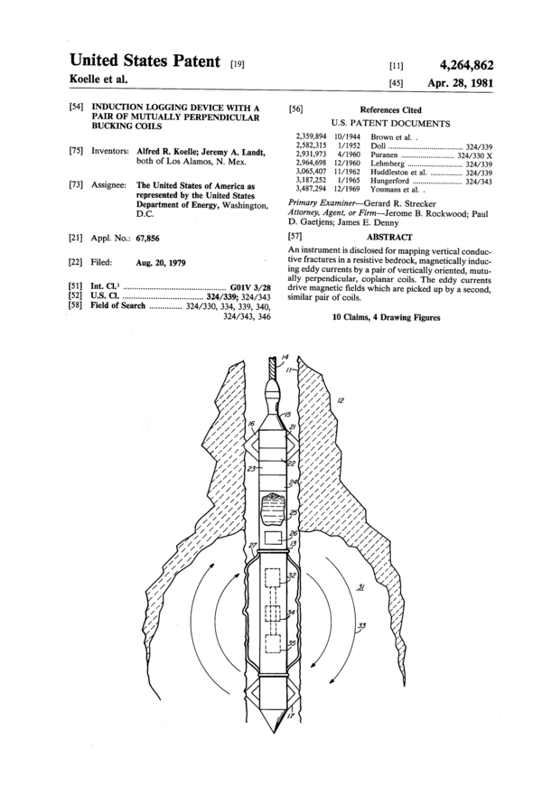 (PDF) Induction logging device with a pair of mutually perpendicular ...