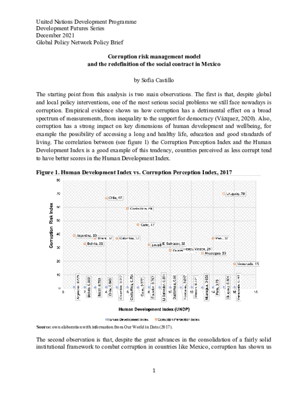 (DOC) Corruption risk management model and the redefinition of the ...