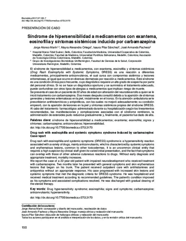 (PDF) Drug rash with eosinophilia and systemic symptoms syndrome ...